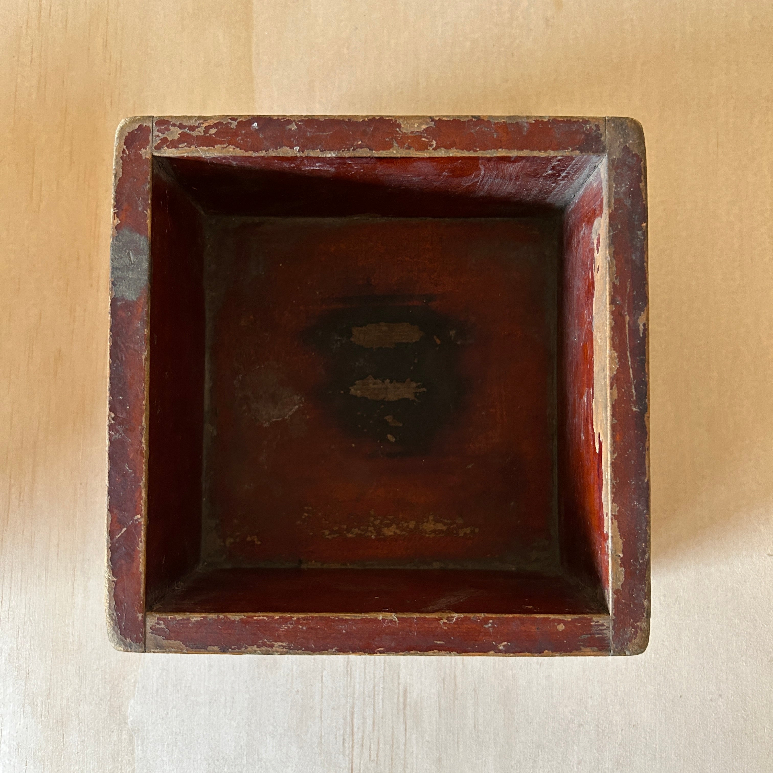 Antique Japanese Masu Box Measure 1 of 2 – Kanso House
