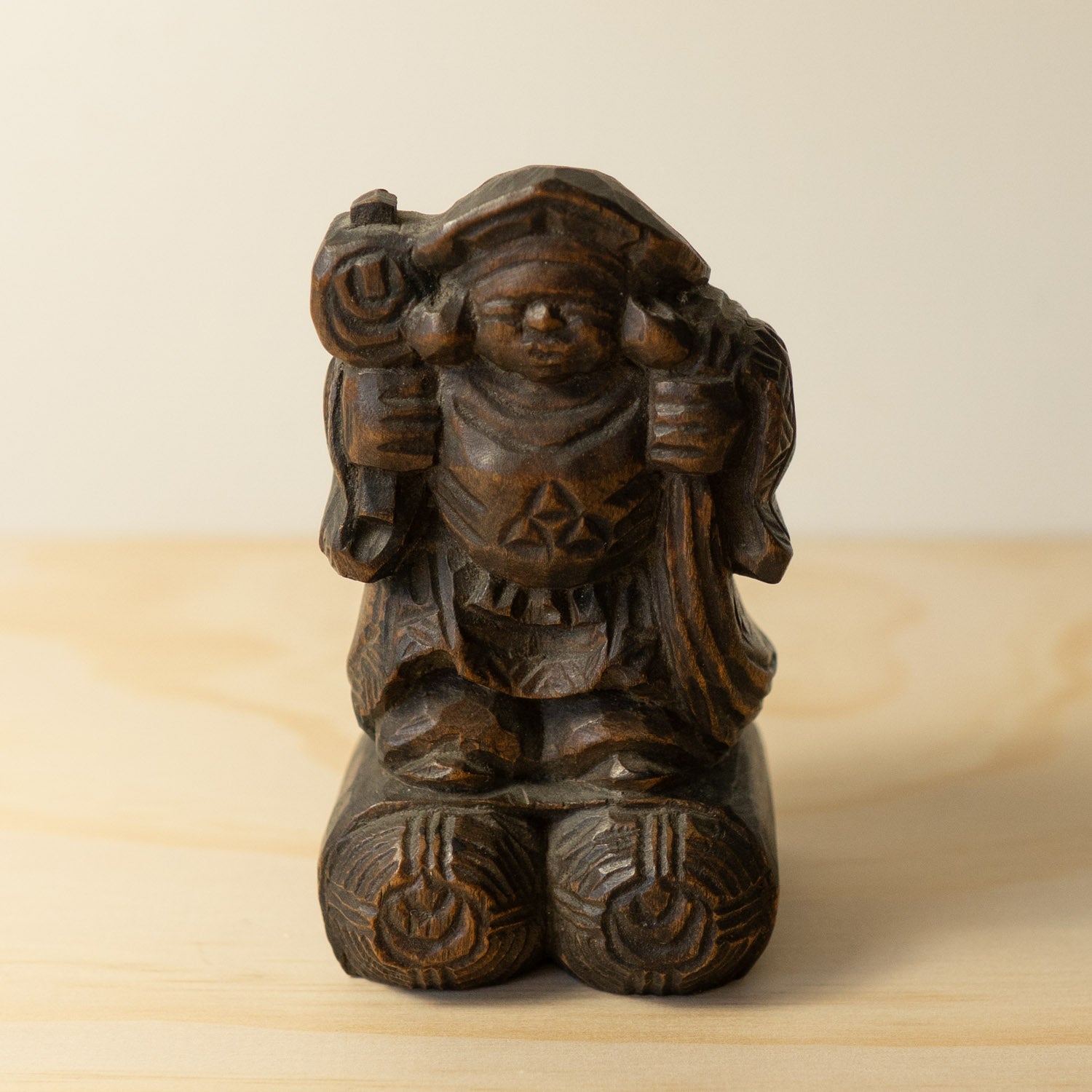 Antique Japanese Carved Daikoku - 05 – Kanso House