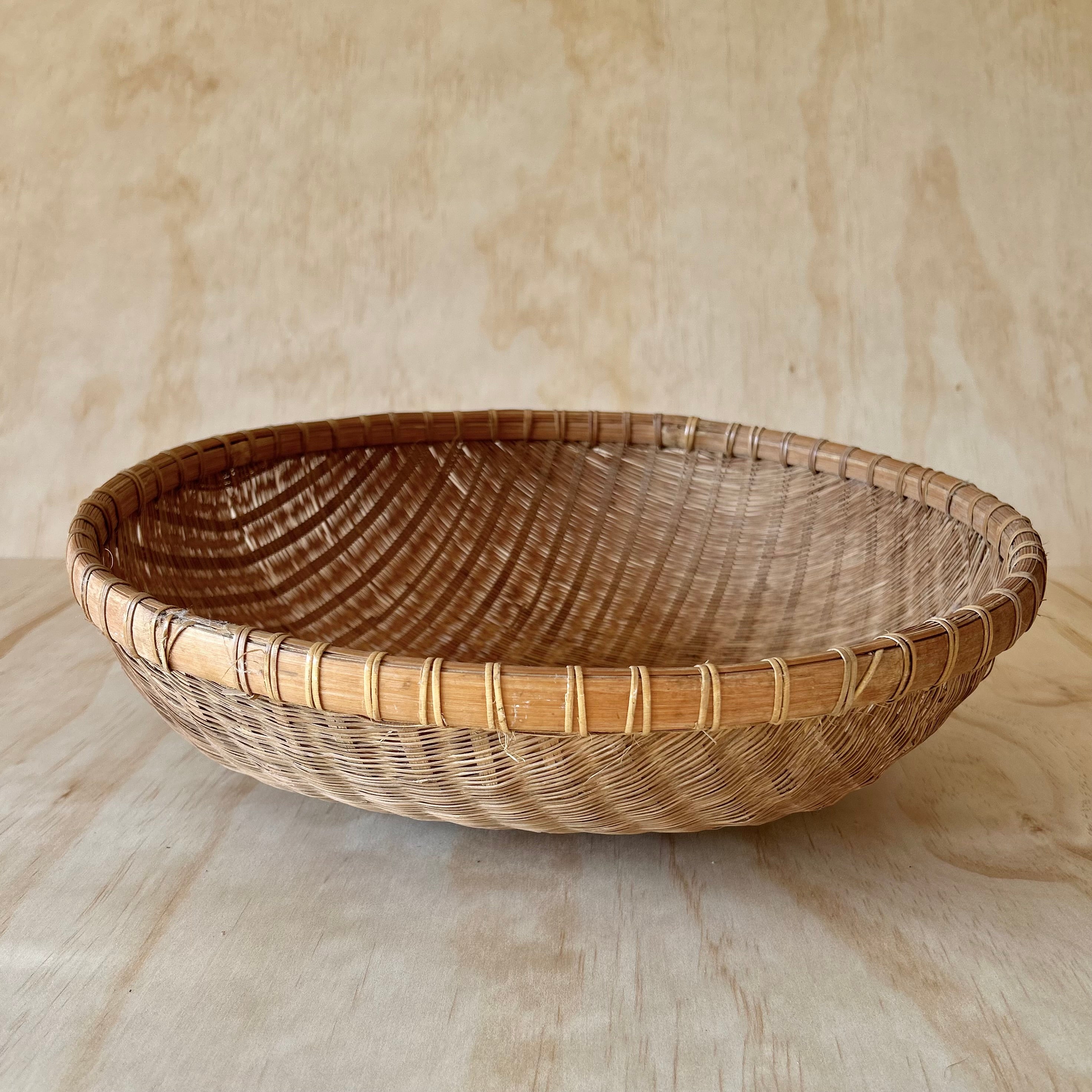 Extra Large Vintage Japanese Strainer Basket - Zaru – Kanso House